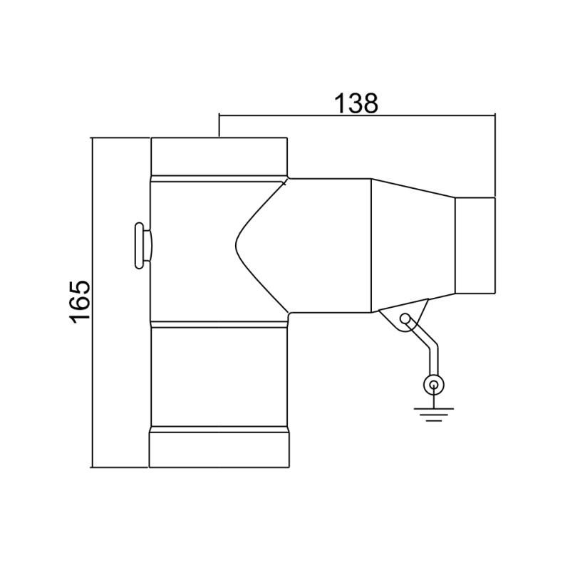 Screened Top Busbar Connector ,15kV T-Type Connector,Lug Type from ...